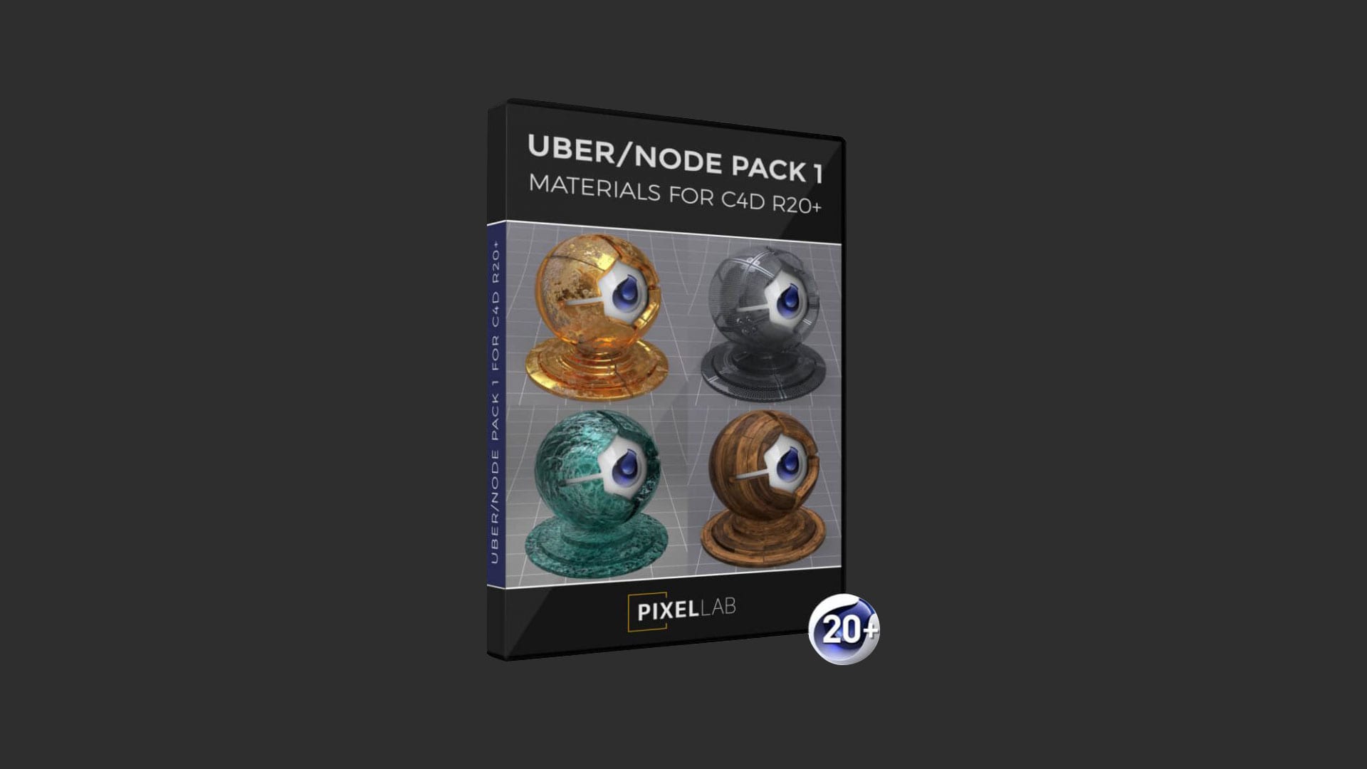 Uber/Node Material Pack 1 for C4D - Flashback Japan Inc