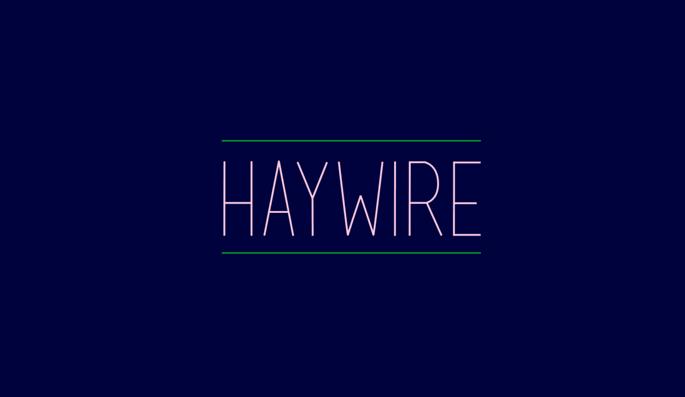 Animography Haywire - Flashback Japan Inc