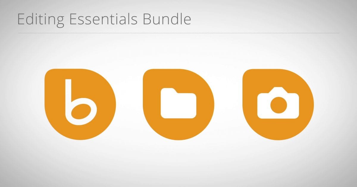 Editing Essentials Bundle - Flashback Japan Inc