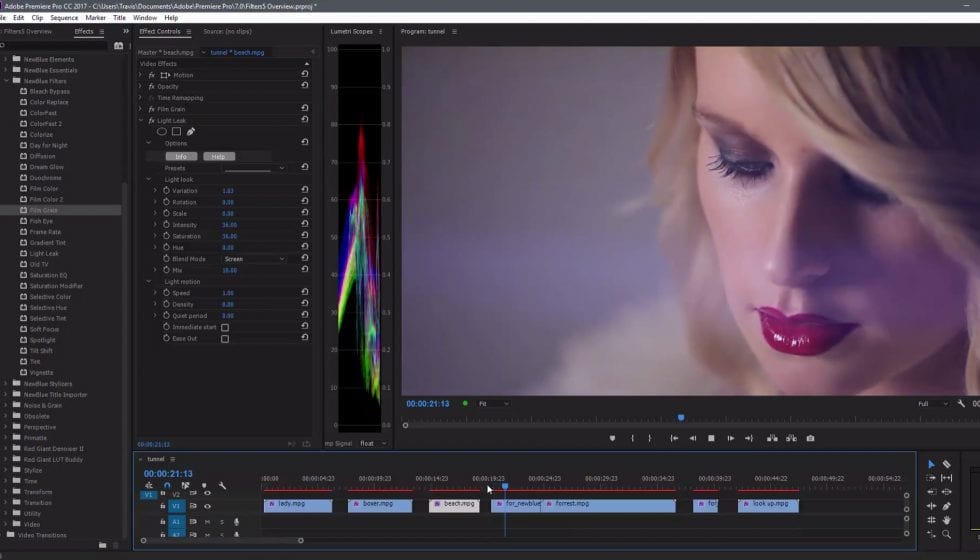 NewBlue Filters 5 Ultimate - フラッシュバックジャパン