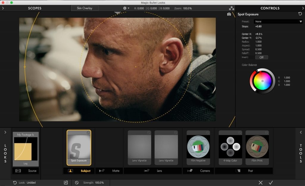 高品質カラーグレーディングプラグイン：Magic Bullet Looks 4