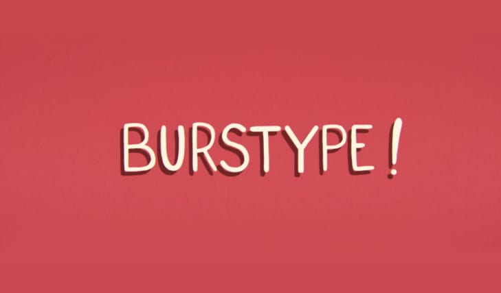 Animography Burstype - フラッシュバックジャパン