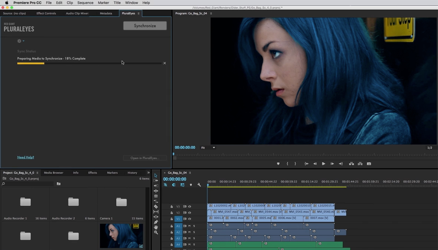 PluralEyes 4 - 映像音声同期ソフトウェア