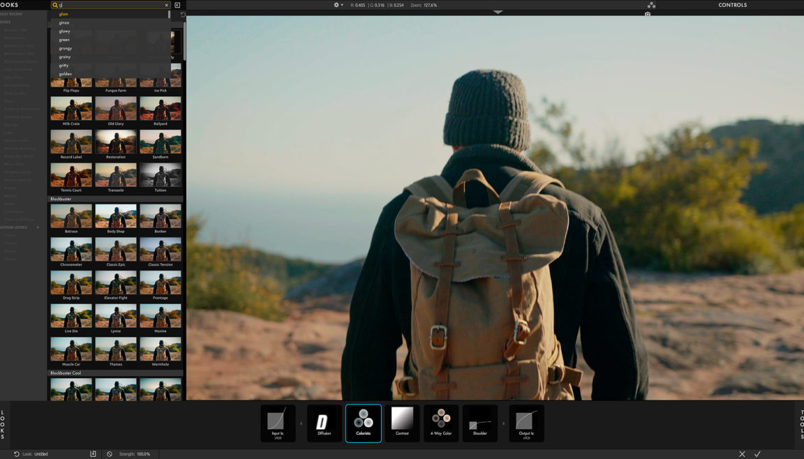 高品質カラーグレーディングプラグイン：Magic Bullet Looks 4