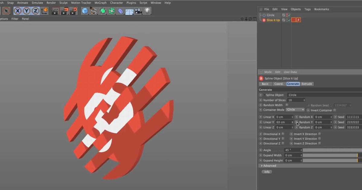 Slice it Up Cinema 4D 発売 - Flashback Japan Inc