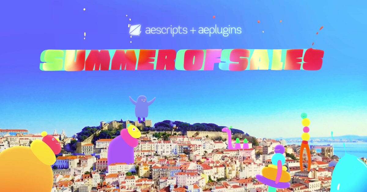 aescripts + aeplugins サマーセール Week 4 - Flashback Japan Inc