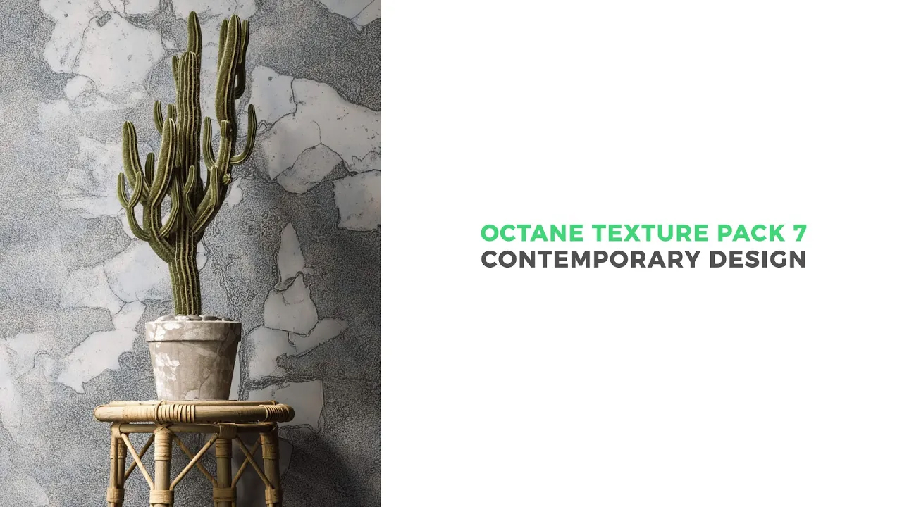 Octane Texture Pack 7: Contemporary Design - フラッシュバックジャパン