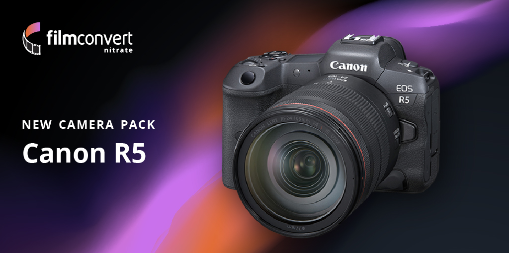FilmConvert、Canon EOS R5用Camera Packリリース - Flashback Japan Inc