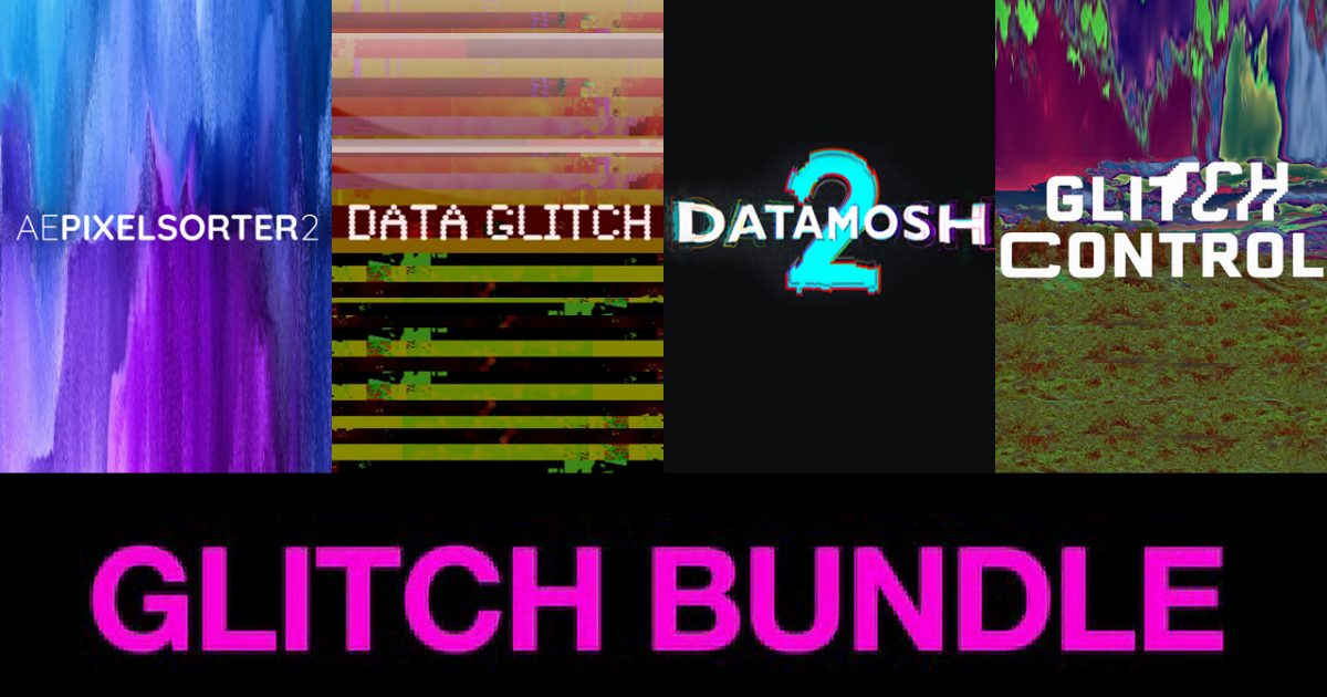 aescripts Glitch Bundle - フラッシュバックジャパン