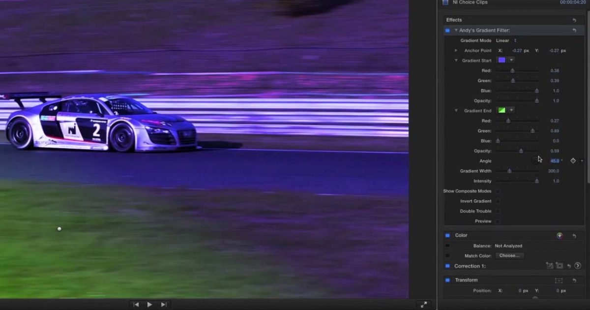 Andy's Gradient Filter - Flashback Japan Inc