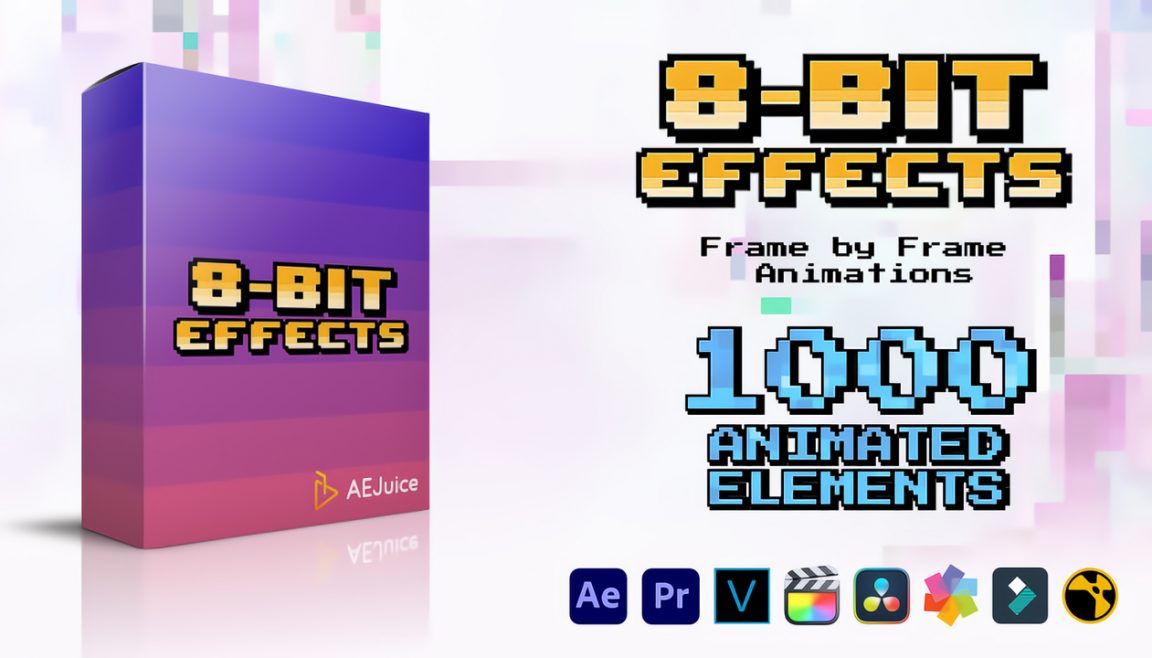 AEJuice 8-Bit Effects 発売 - Flashback Japan Inc