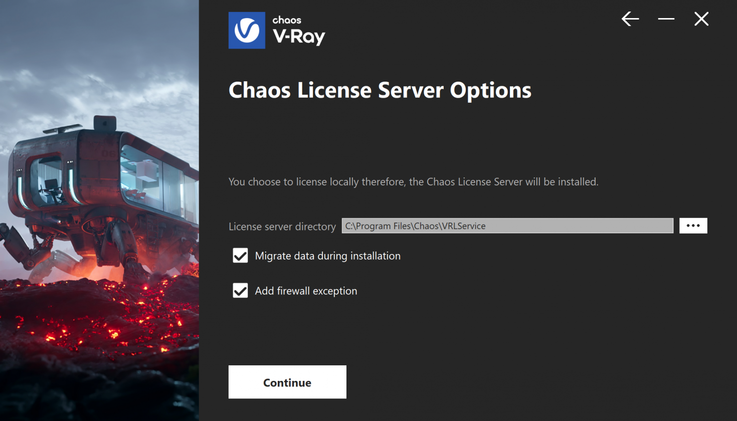 Chaos社製品 V-Ray インストール・ライセンス認証方法 - Flashback Japan Inc