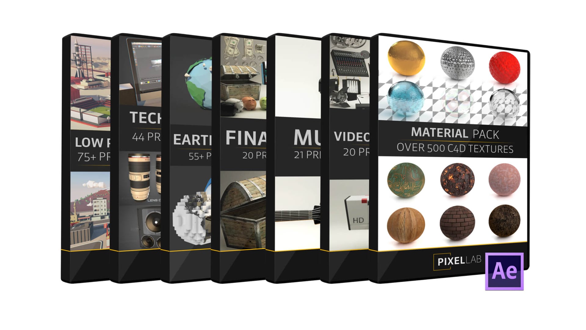 After Effects Video Copilot Element 3D Bundle - フラッシュバックジャパン