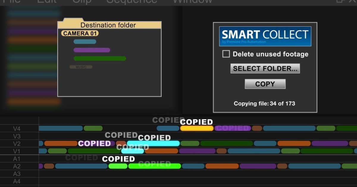Smart Collect for Premiere Pro - Flashback Japan Inc