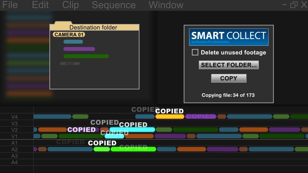 Smart Collect for Premiere Pro - Flashback Japan Inc