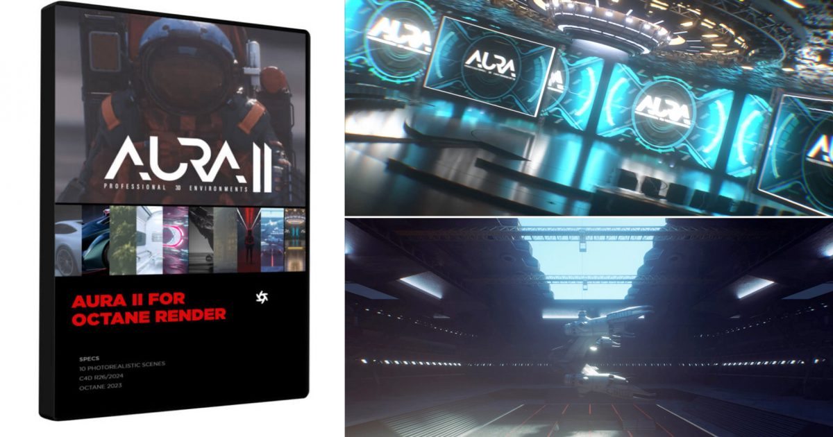 Aura II: Professional 3D Environments 発売 - Flashback Japan Inc