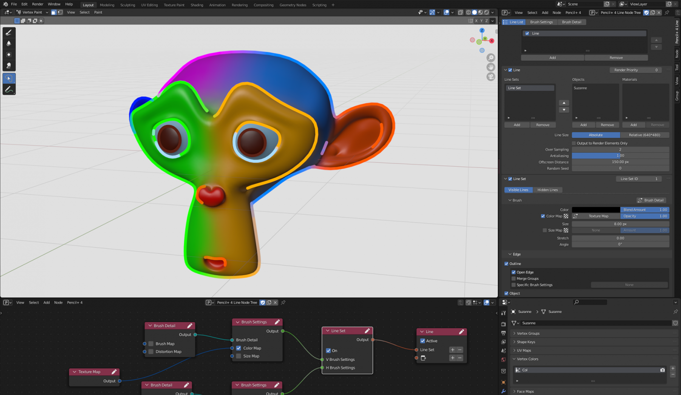 PSOFT Pencil+ 4 Line for Blender - Flashback Japan Inc