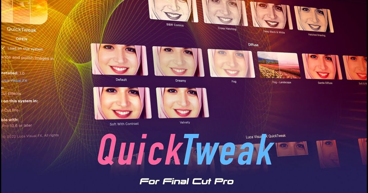 Luca Visual FX QuickTweak - Flashback Japan Inc