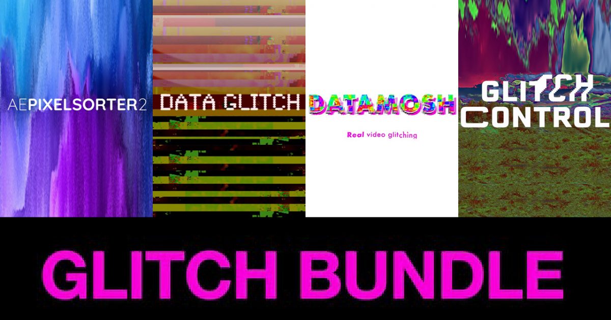 aescripts Glitch Bundle 発売 - Flashback Japan Inc