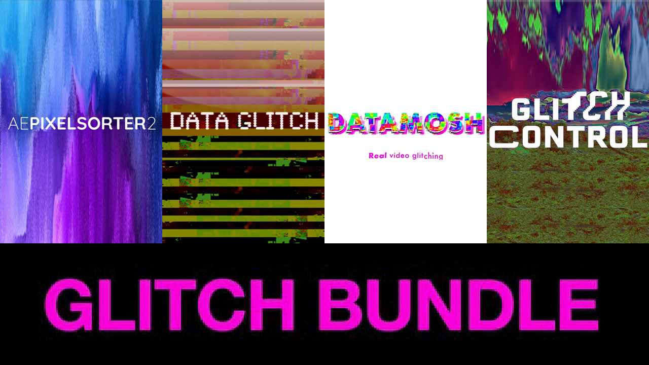 aescripts Glitch Bundle 発売 - Flashback Japan Inc