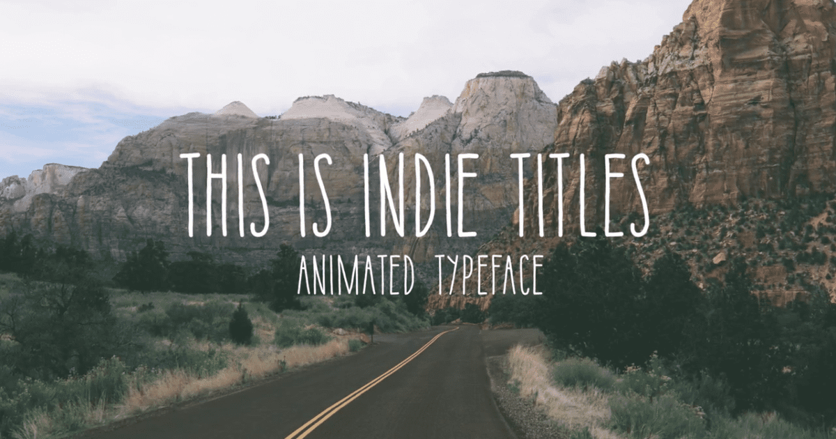 Animography Indie 発売 - Flashback Japan Inc