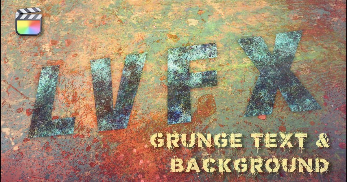 Luca VisualFX Grunge Text and Background - Flashback Japan Inc
