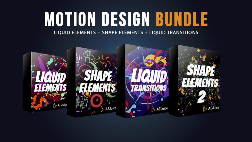 AEJuice Motion Design Bundle 発売 - Flashback Japan Inc